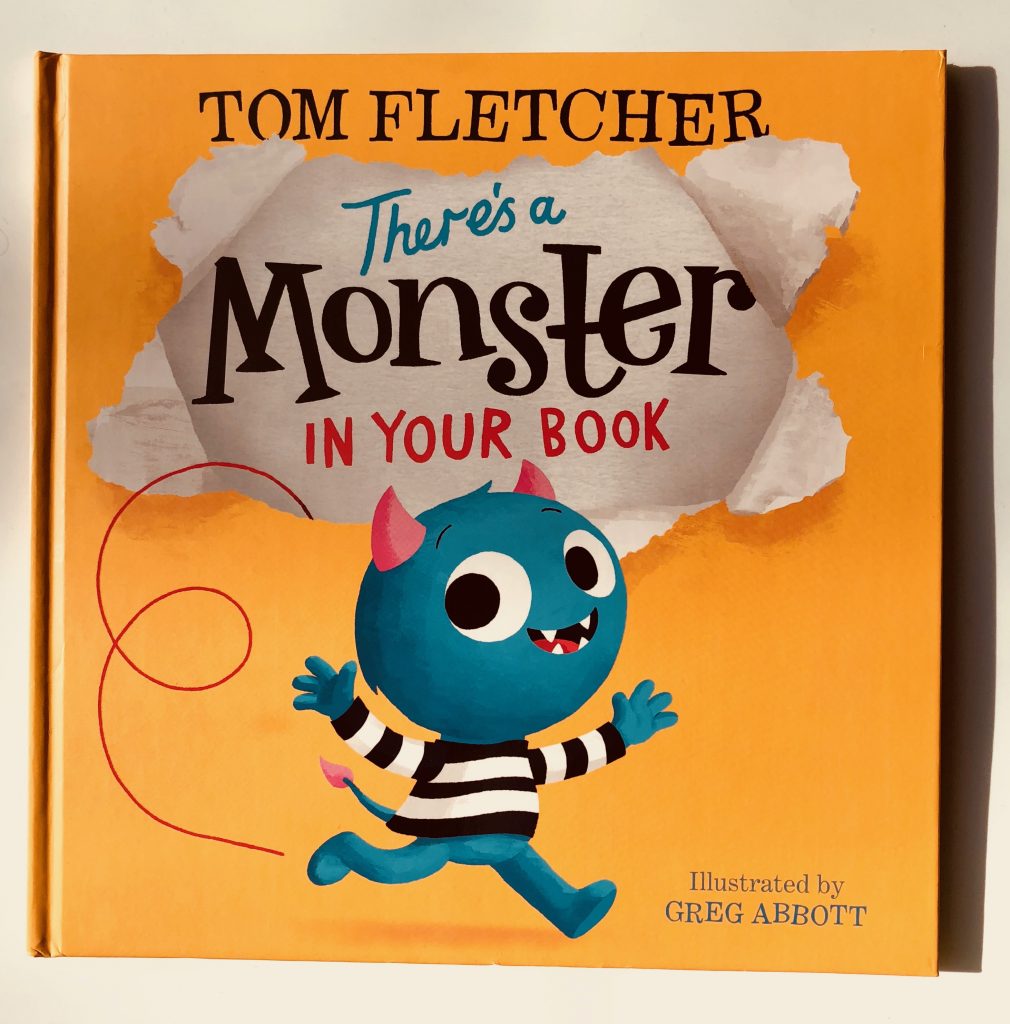 There's A Monster In Your Book By Tom Fletcher & Greg Abbott - Ivy's ...