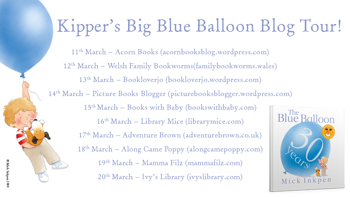 The Big Blue Balloon Blog Tour: How To Draw Kipper - Ivy's Library